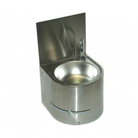 Wand Operated Security Round Hand Wash Basin