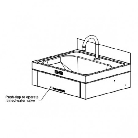 Wash Basin - Knee Operated - KO1