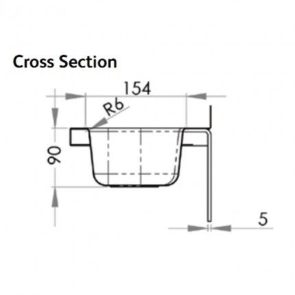 Compact Stainless Steel Hand Basin