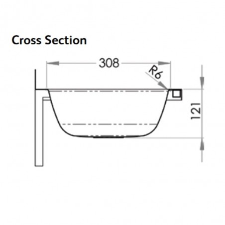 Corner Stainless Steel Hand Basin