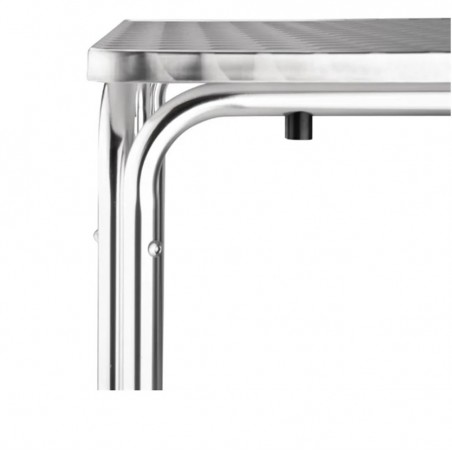 stainless steel table square stackable