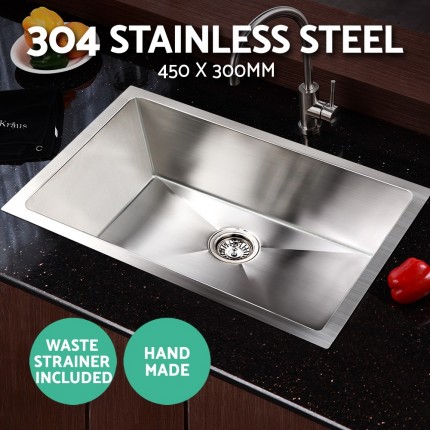 Cefito 450 x 300mm Stainless Steel Kitchen Sink
