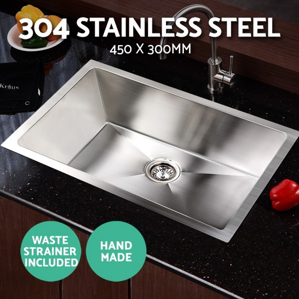Cefito 450 x 300mm Stainless Steel Kitchen Sink