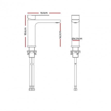 Mixer Tap Faucet -Kitchen Laundry Bathroom Sink