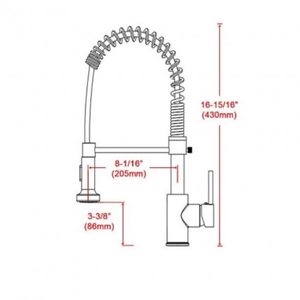 Basin Mixer Tap Faucet with Extend