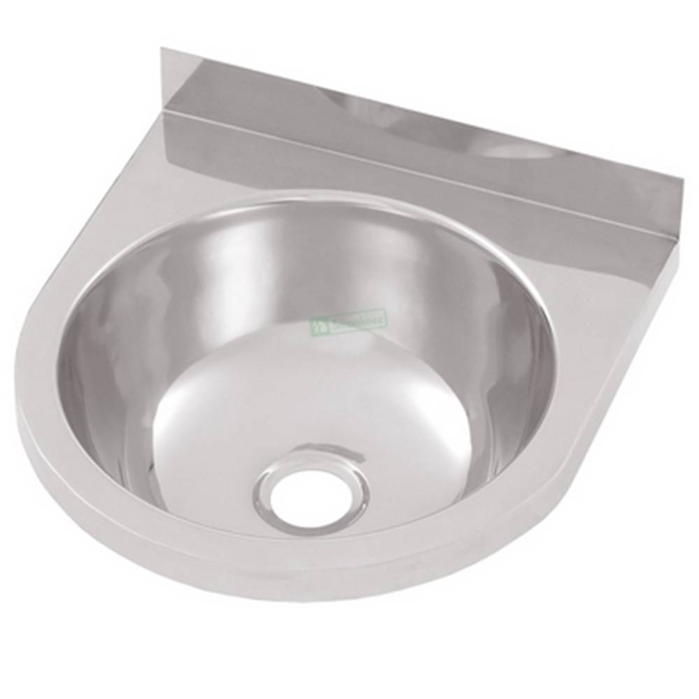 Round Stainless Steel Hand Basin