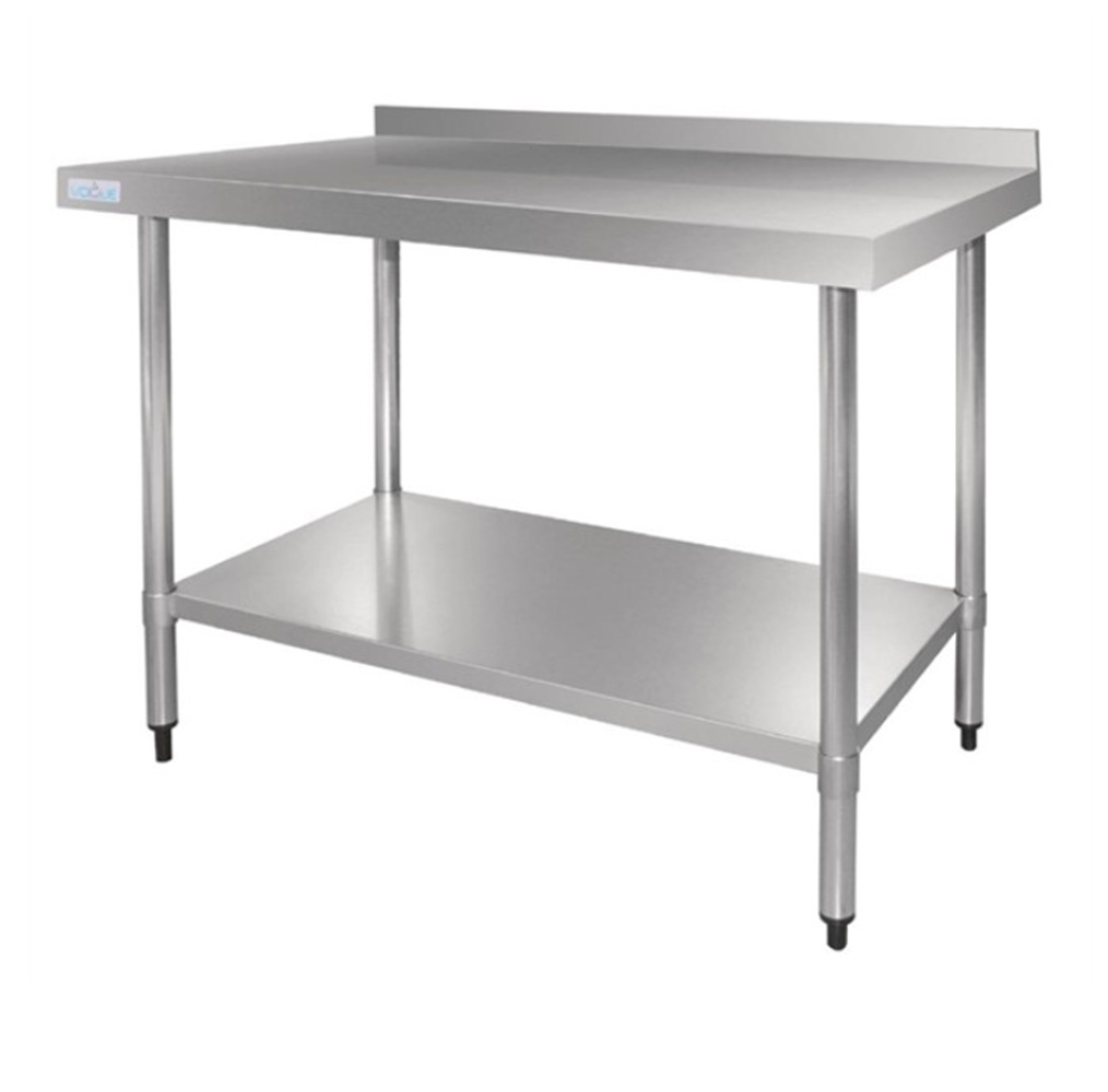 Stainless Bench 600 W x 700 D x 900 H with Splashback